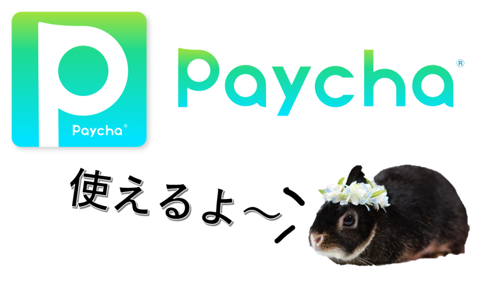 ”Paycha” 使えます🌠 - 北九州ラビット